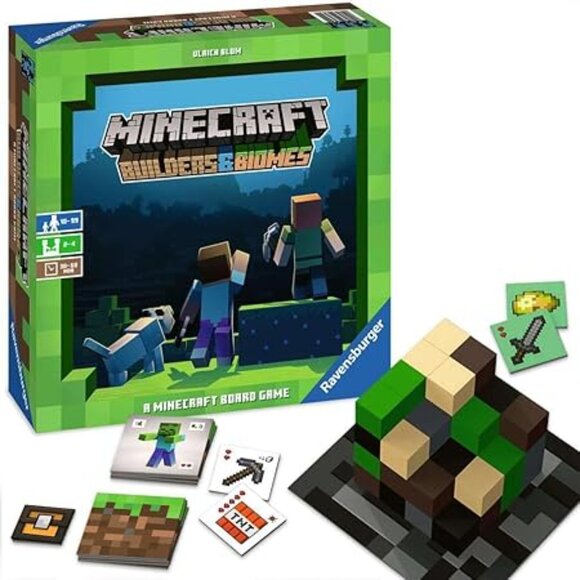 Minecraft | Games | New Ravensburger Minecraft Board Game Builders ...
